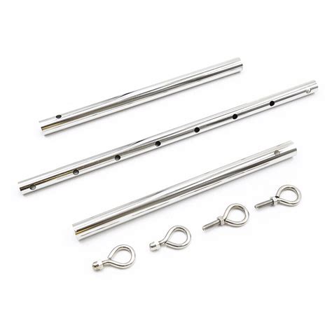 Sex Adjustable Metal Open Leg Spreader Bar Bondage For Handcuffs Ankle Cuffs Toy EBay