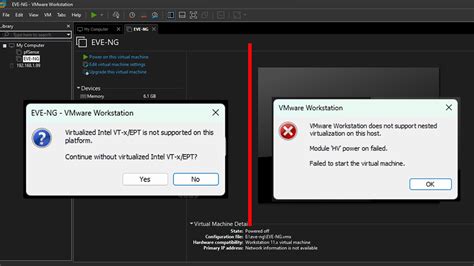 Fix Vmware Virtualization Errors Intel Vt Xept Is Not Supported