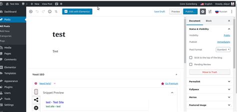 Change Button Title From Edit With Elementor To Elementor Issue Elementor