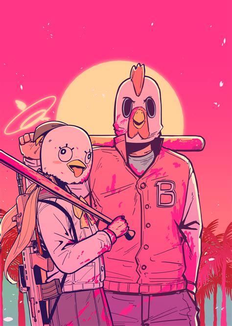 Parabellum Hifumi Blue Archive Jacket Hotline Miami Peroro Blue