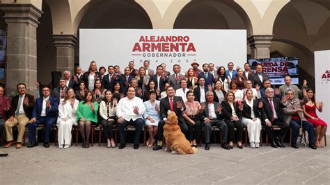 Alejandro Armenta Presenta A Más Integrantes De Su Gabinete En Puebla