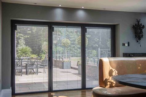 Bifold Doors With Integral Blinds Prime Aluminium