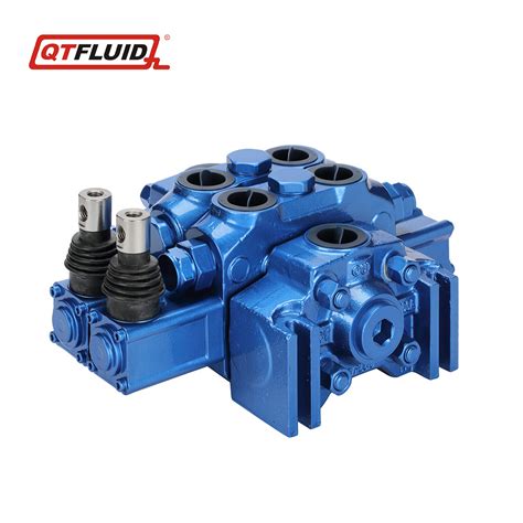 Hydraulic Flow Control Valve Hydraulic Operated Directional Control Valve For Tractor Use