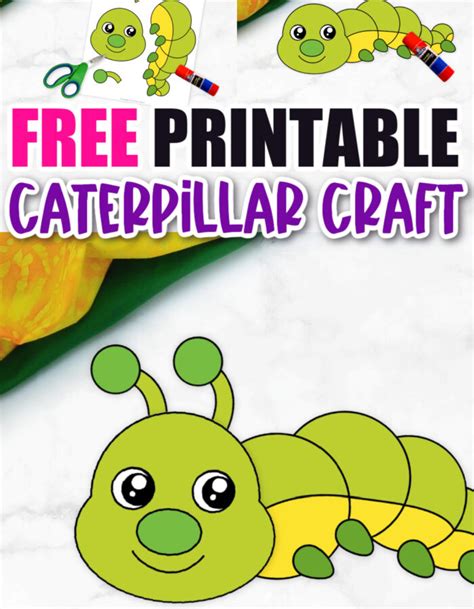 Printable Caterpillar Template