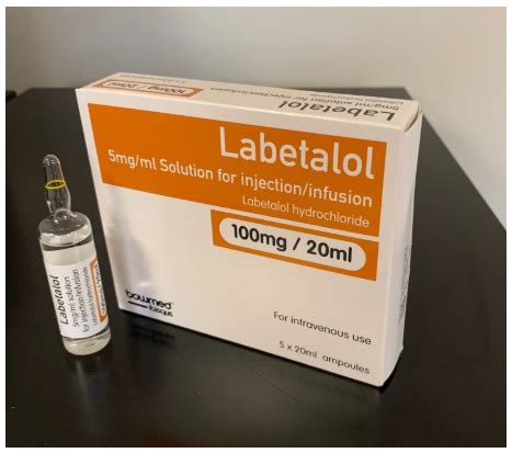 Labetalol 100mg 20ml Ampoules Bowmed Ibisqus