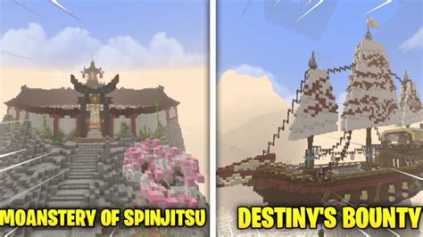 Monastery Of Spinjitsu Review Map Ninjago Di Minecraft Pe 119