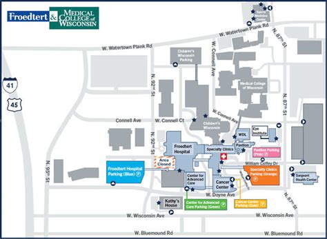 Construction On The Froedtert Hospital Campus Froedtert And Mcw