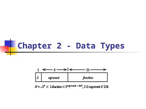 ppt chapter 2 data types byu cs ecen 124chapter 2 data types2