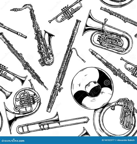 Brass Instrument Background