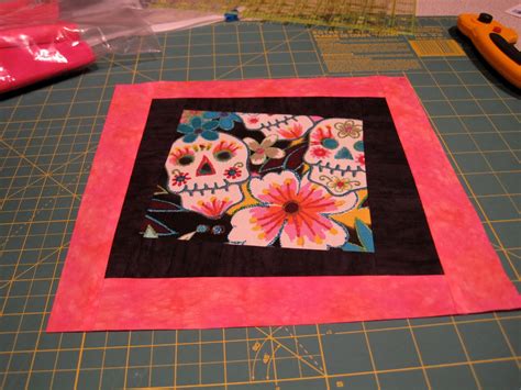 Littlebook Notes Day Of The Dead Quilt