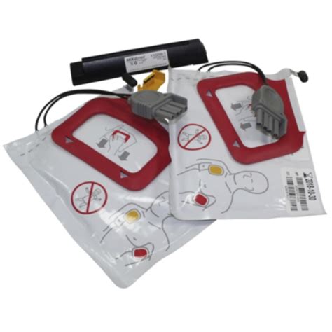 Physio Control Charge Pak Charging Stick And Set Of Electrodes