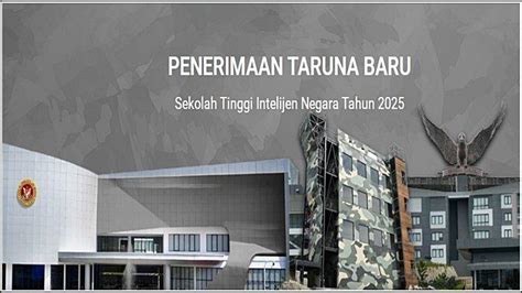 Sekolah Tinggi Intelijen Negara Stin Buka 100 Formasi Sekolah Kedinasan