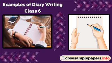 Diary Writing Class 6 Format Examples Topics Exercises Cbse Sample