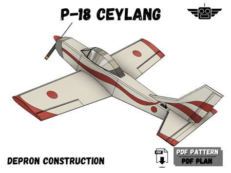 Diy Depron Rc Airplane P18 Ceylang Pdf Plan And Template Parkflyer
