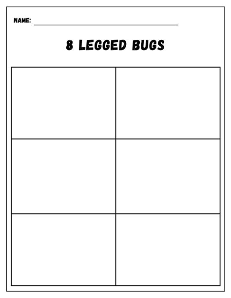 Bug Themed Workbook Letter Recognition Number Recognition Counting