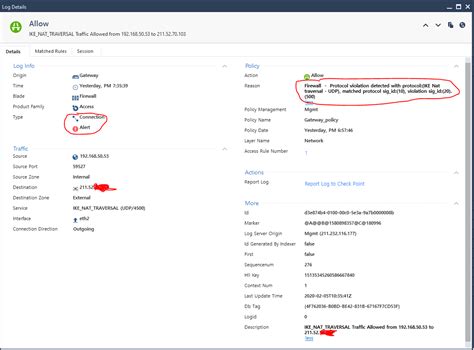 Protocol Violation Detected With Protocolike Nat Check Point