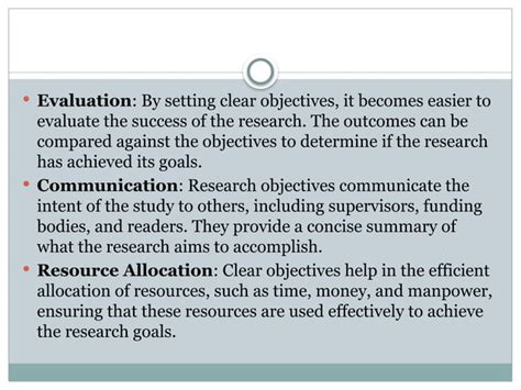 Formulating The Research Objectives Pptx