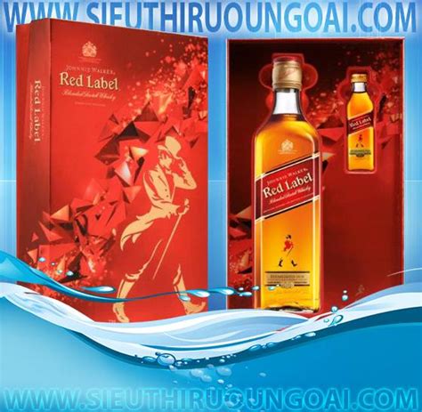 Rượu Johnnie Walker Red Label T Box 2017 Rượu Ngoại Chính Hãng