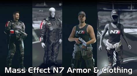 Mass Effect N7 Armor Clothing Starfield Mod Download
