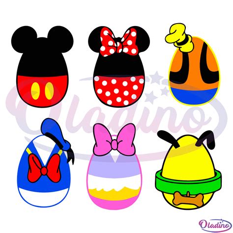 Mickey Mouse Easter Eggs