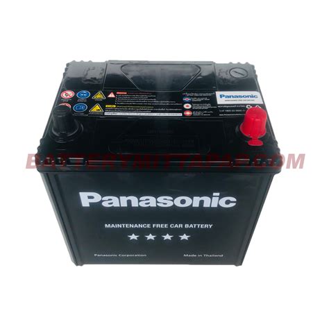 แบตเตอรี่รถยนต์ Panasonic รุ่น 75d23l Mf แบตเตอรี่กึ่งแห้ง