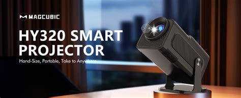 Magcubic New Hy320 Portable Auto Keystone Projector Natvie 1080p Smart