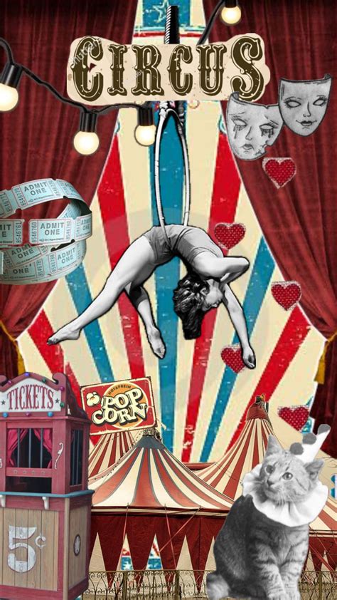 Circus Carnival Vintage Circus Posters Carnival Art Circus