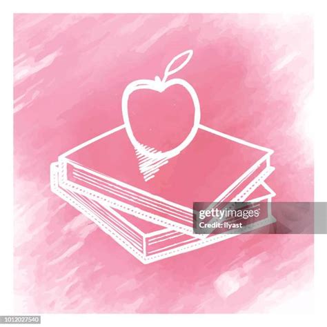 Apple Vector School Photos And Premium High Res Pictures Getty Images