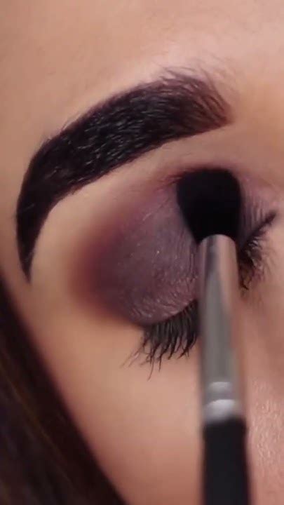 Beautiful Purple Glam Eye Makeup Tutorial Shorts Shorts Youtube Viral