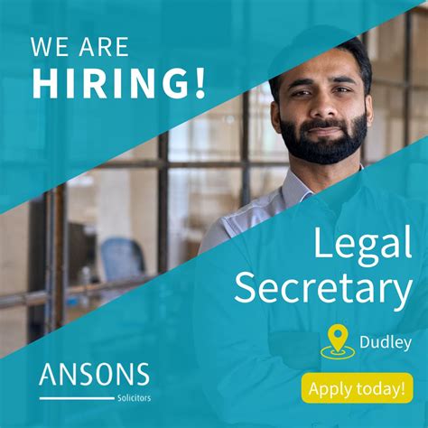 Dudleyjobs Legalsecretary Ansons Law