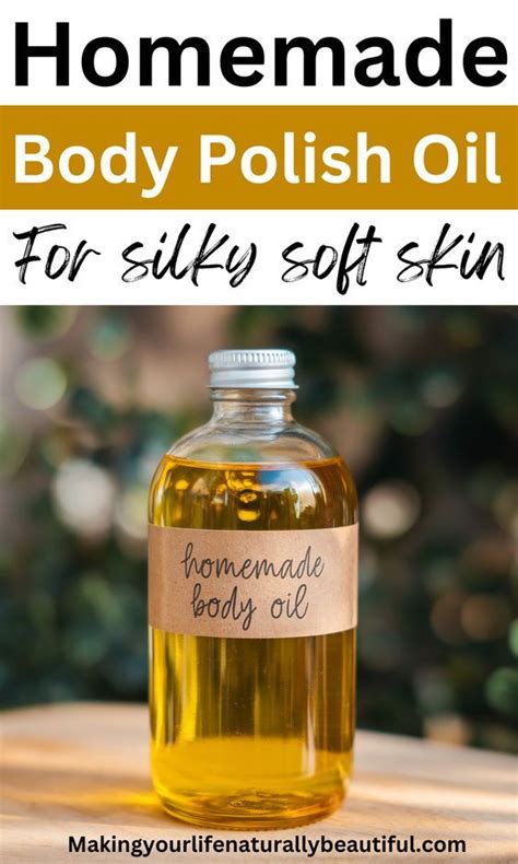 Get Silky Smooth Glowing Skin With This Diy Body Polishing Oil Made
