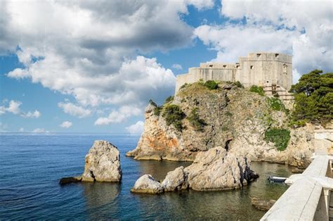 Premium Photo Dubrovnik Lovrijenac Fortress Croatia Adriatic Sea