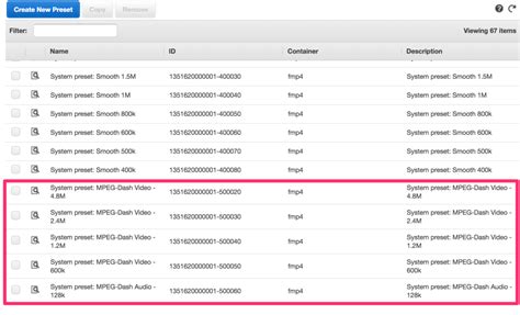 新機能 Amazon Elastic Transcoderがmpeg Dashに対応しました Developersio
