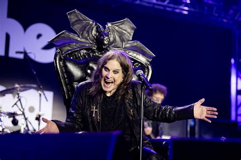 Ozzy Osbournes Final Photo As Black Sabbath Star Snapped Beaming On