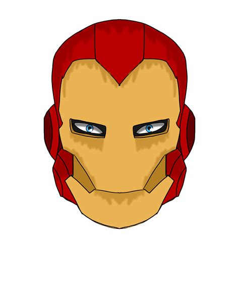 How To Draw Iron Man In Cartoon