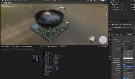 Lavatory Set N2 3d Model By Speedup