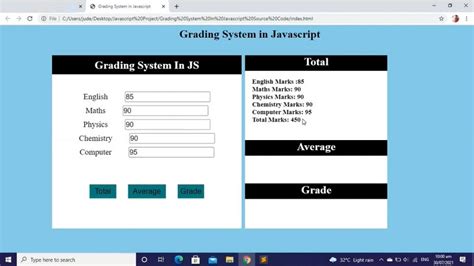 Download Grading System Source Code In Javascript Otwcam