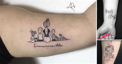 40 Ideas Geniales De Tatuajes Inspirados En La Familia Tattoo Arte