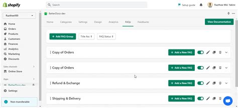 How To Configure Faq Builder In Betterdocs For Shopify Betterdocs