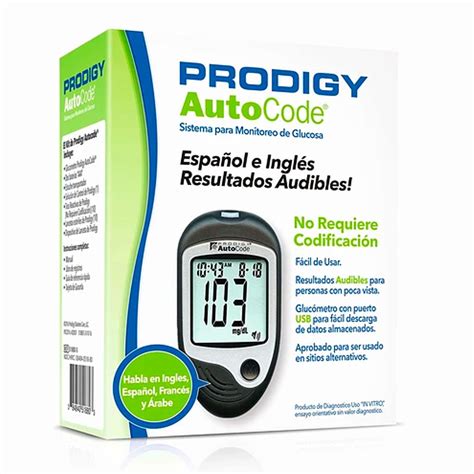 Glucómetro Prodigy Autocode Farmacia El Quimico