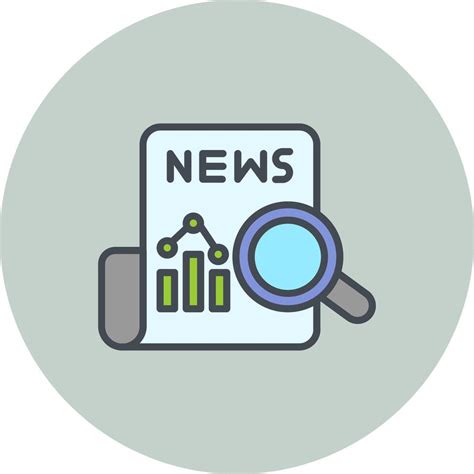 News Analysis Icon Design 50556147 Vector Art At Vecteezy
