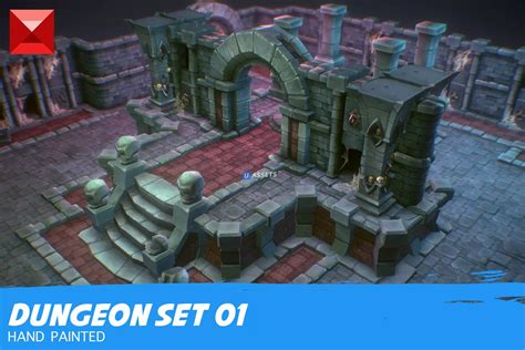 dungeon builder starter set unityhub pro бесплатные ассеты для