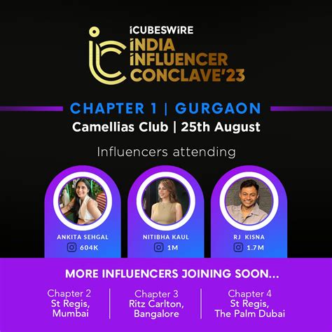 Sanjeeda Khan On Linkedin In Continuation To Our Influencers Conclave