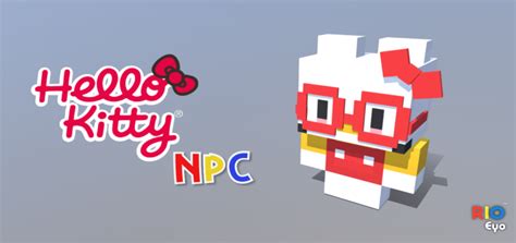 Hello Kitty Npc Minecraft Pe Addonmod 116