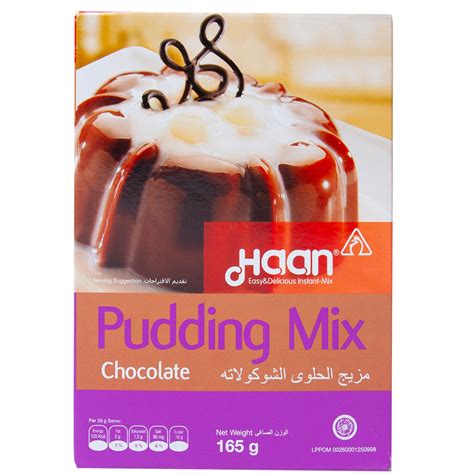 Haan Pudding Mix Chocolate 165 G Online At Best Price Lulu Uae