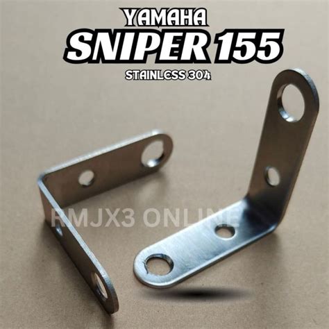 Yamaha Sniper 155 Mdl Bracket Stainless [2pcs] Lazada Ph