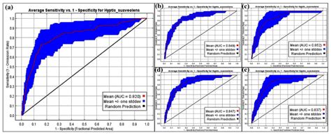 AUC Graph For The Year A And For The Year Under B RCP Download Scientific Diagram
