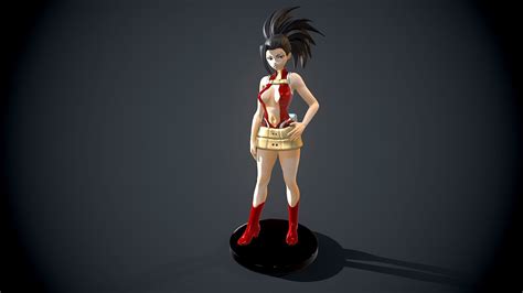Momo Yaoyorozu 3d Model 3d Printable Cgtrader