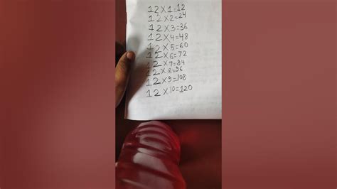 12 Table Trick Youtube