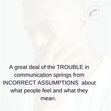 Incorrect Assumptions
